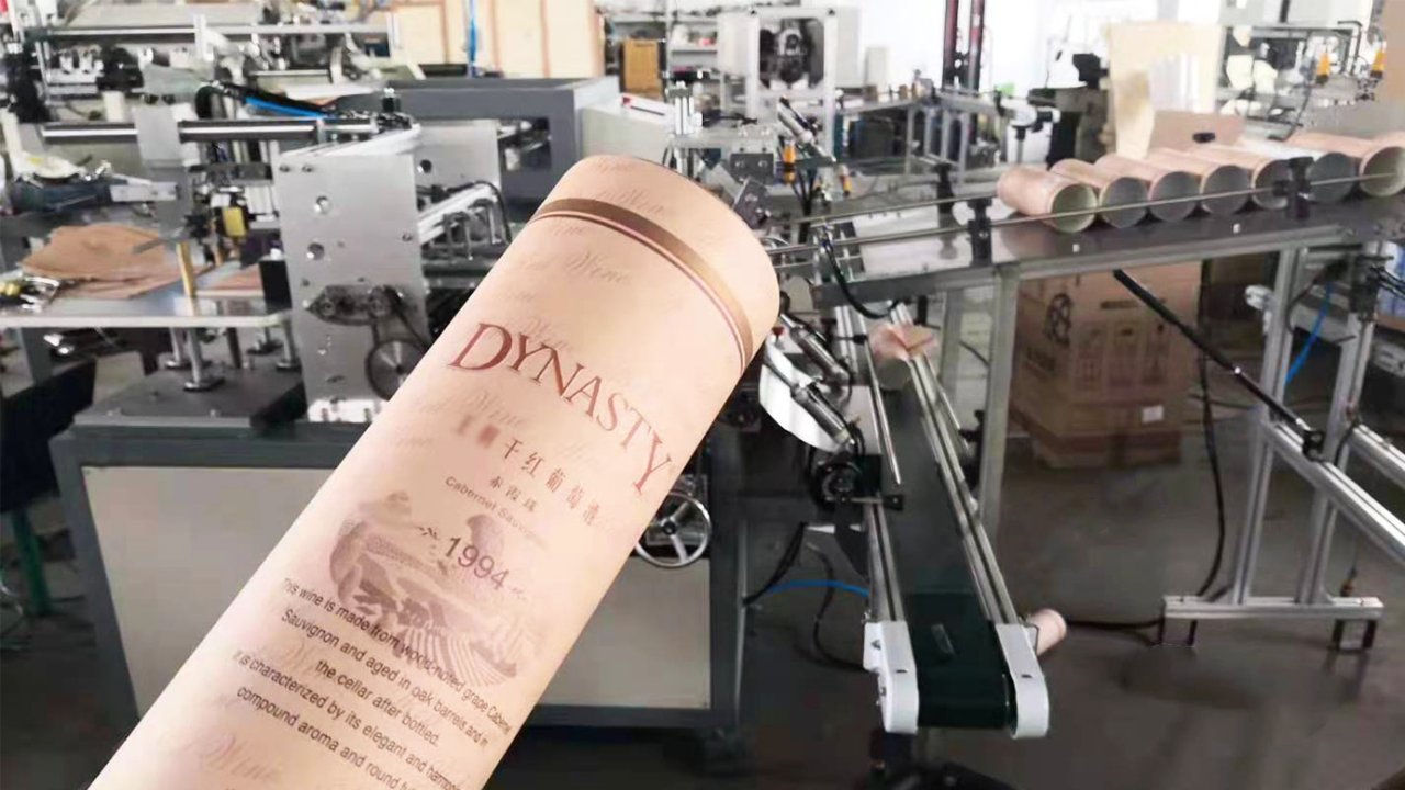 Automatic paper tube labeling machine to tell you why a good packaging ...